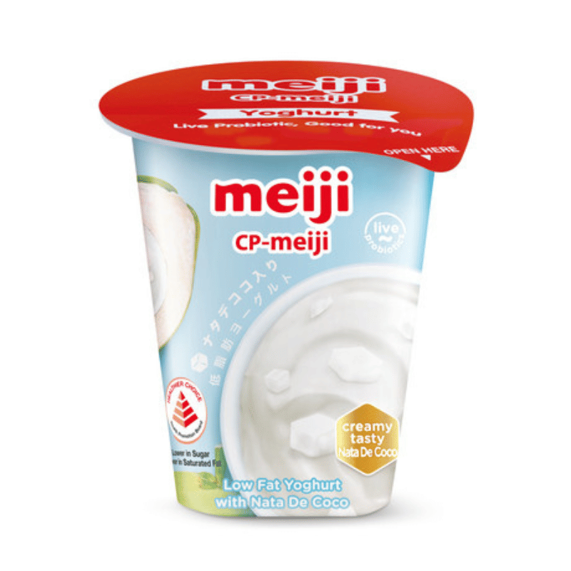 [Halal] Meiji Low Fat Yogurt Nada De Coco 135g x 4 Cups – Qiksmart