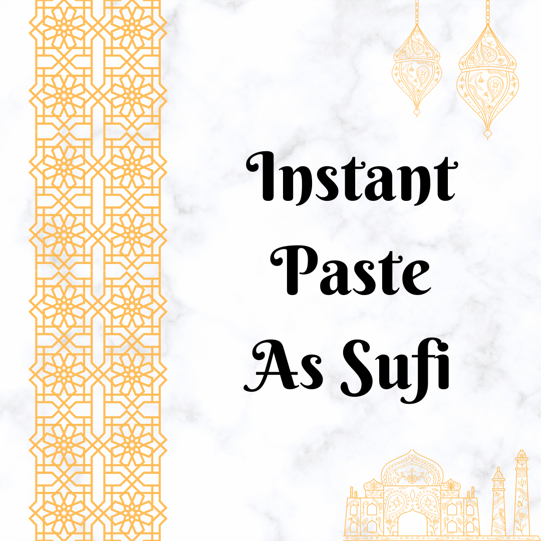 As sufi Instant Paste – Qiksmart