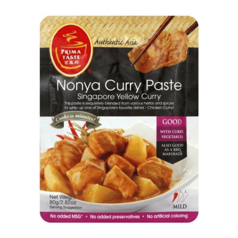 [Halal] Prima Taste Nonya Curry Paste 80g – Qiksmart