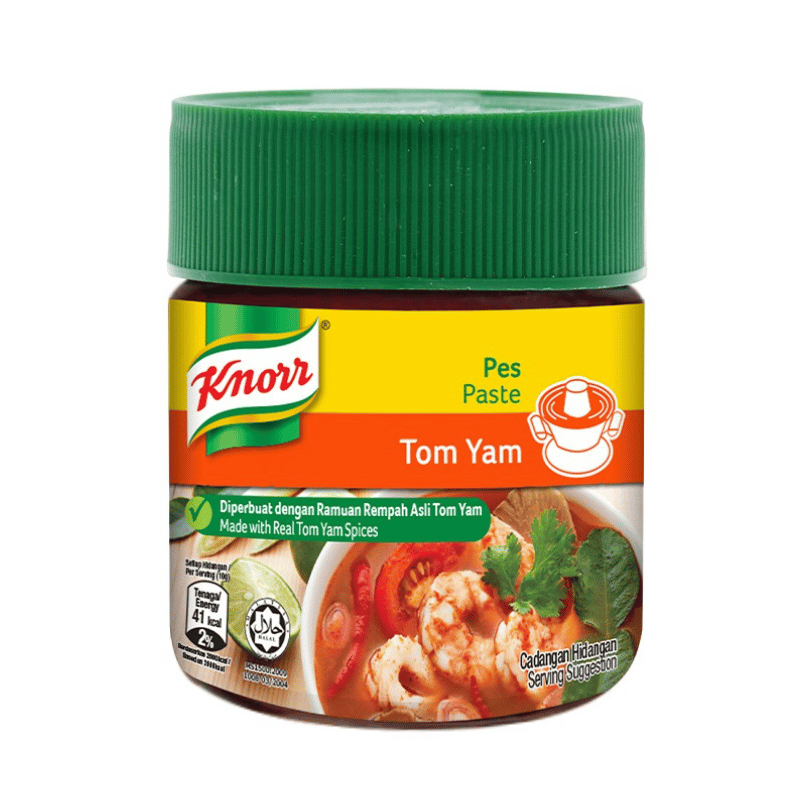 [Halal] Knorr Tom Yam Paste Bottle 180g – Qiksmart