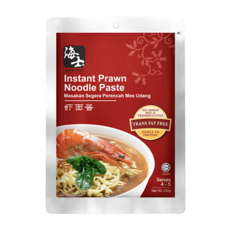 [Halal] Hai's Prawn Noodle Paste 230g – Qiksmart