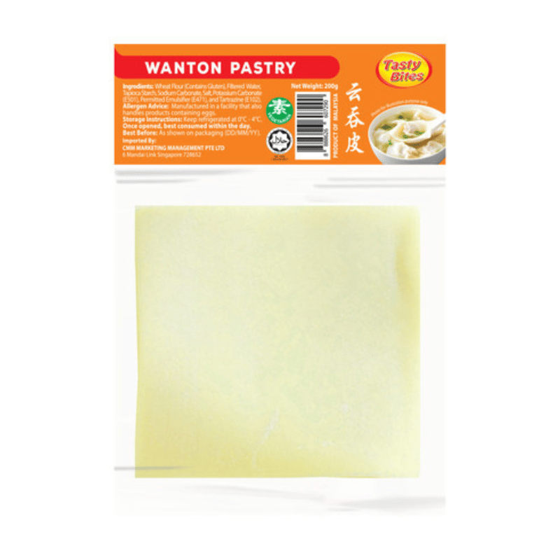 [Halal] Square Wanton Skin Pastry 200g – Qiksmart
