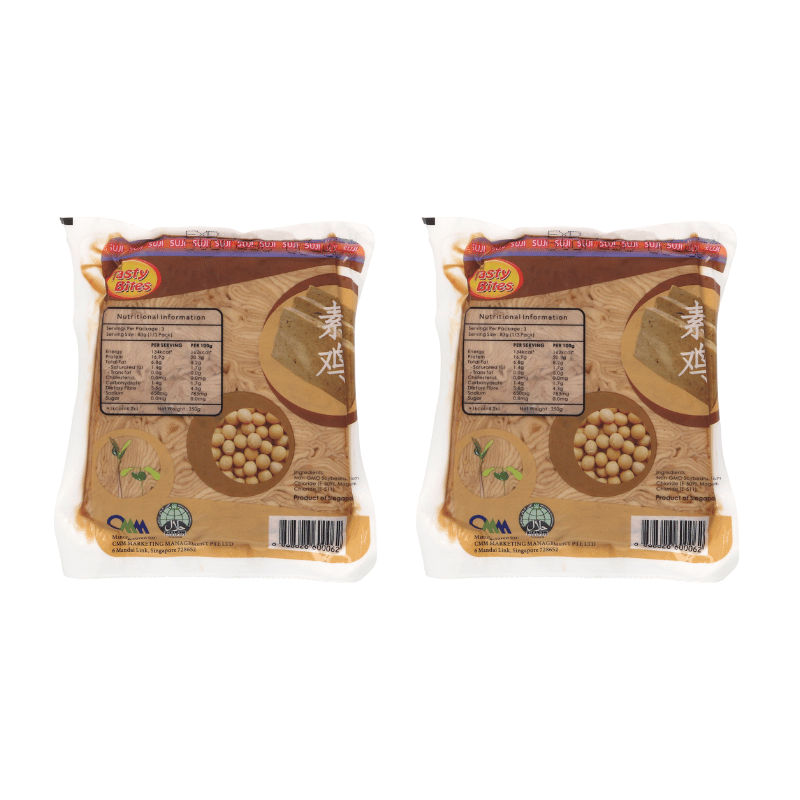 [Halal] Braised Tofu 250g x 2pcs – Qiksmart