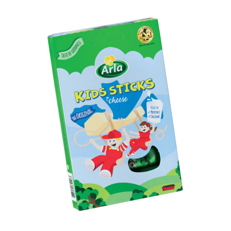 [Halal] Arla Kids Cheese Sticks 18g x 6pc – Qiksmart