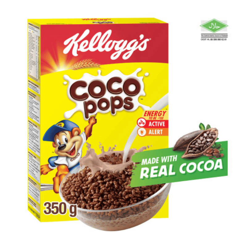 [Halal] Kellogg's Coco Pops 350g – Qiksmart