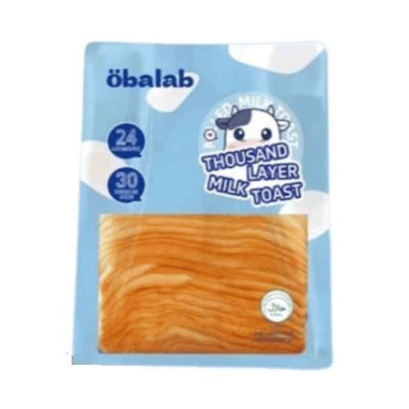 [Halal] Obalab Thousand Layer Milk Toast 80g x 24pkt – Qiksmart