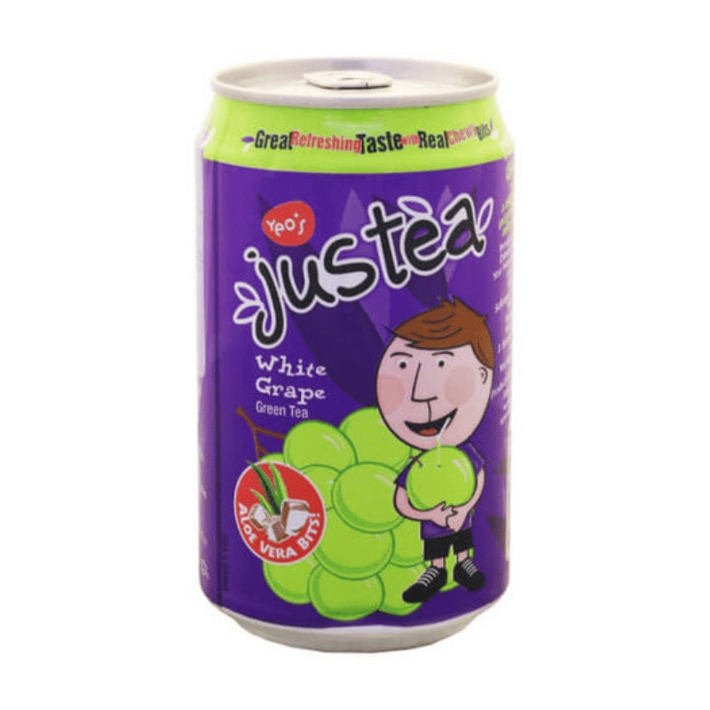 Justea White Grape Can 300ml x 12 cans – Qiksmart