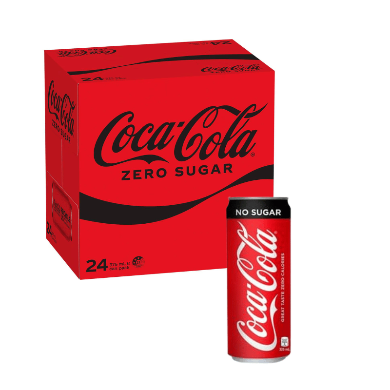 [Halal] Coca-cola Zero Suger 320ml x 24 Cans – Qiksmart