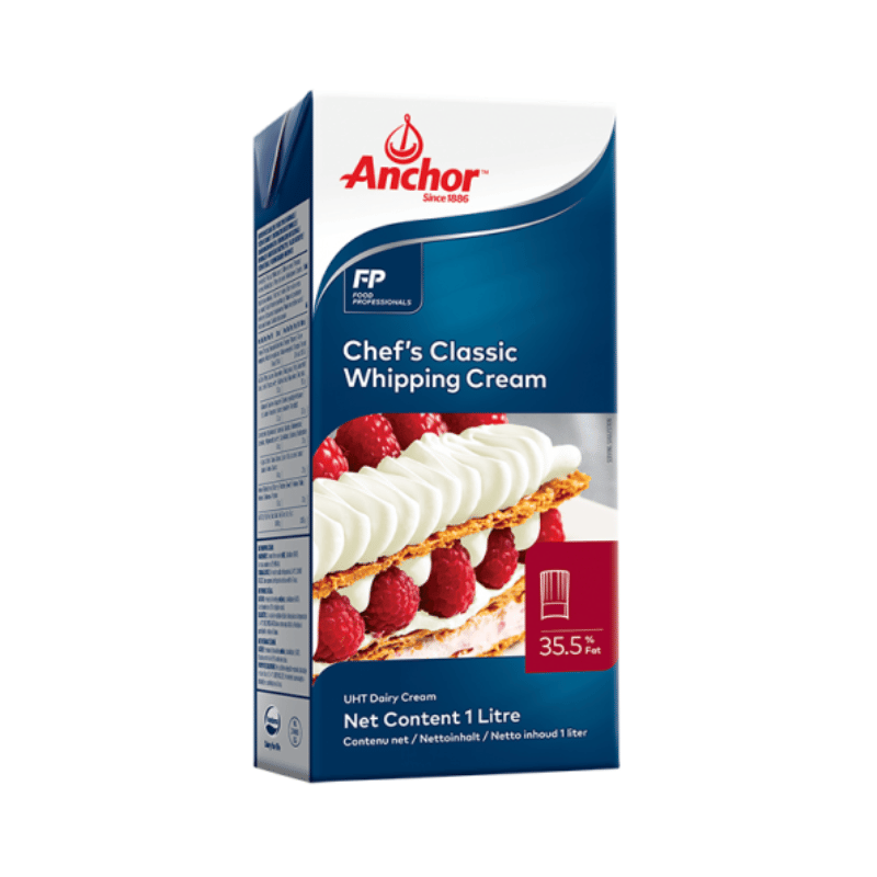[Halal] Anchor Chefs Classic Whipping Cream 1L – Qiksmart