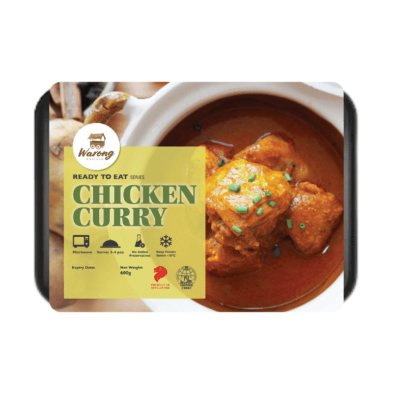 [Halal] Warong Ready To Eat Chicken Curry 500g – Qiksmart
