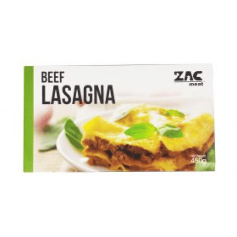 [Halal] ZAC Beef Lasagna Ready To Eat 450g – Qiksmart