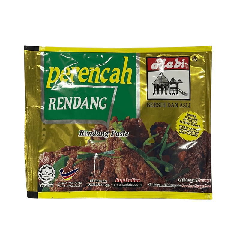 [Halal] Adabi Perencah Rendang 120g – Qiksmart
