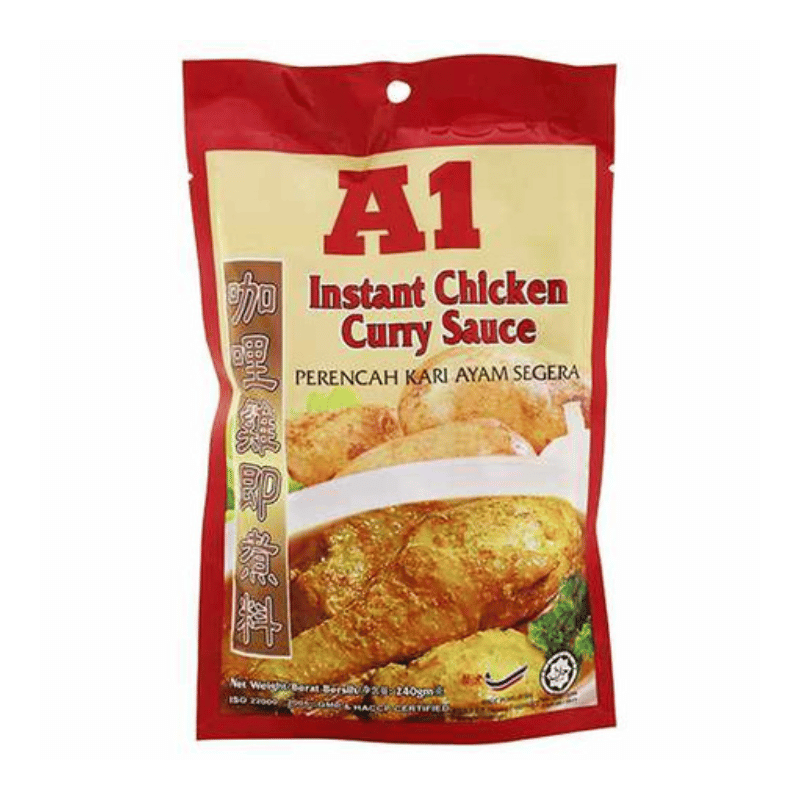 [Halal] A1 Instant Chicken Curry Paste 240g – Qiksmart