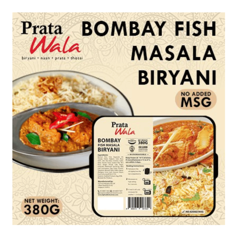 Prata Wala Bombay Fish Masala Biryani 380g – Qiksmart