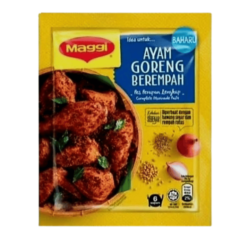 [Halal] Maggi Rempah Ayam Goreng Berempah 100g – Qiksmart